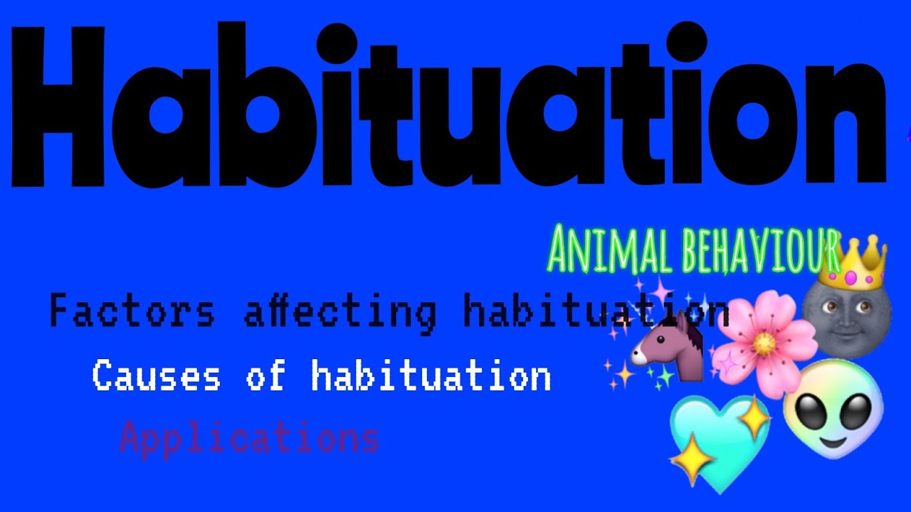 Habituation | Behavioural ecology | Effects of habitation | Causes ...