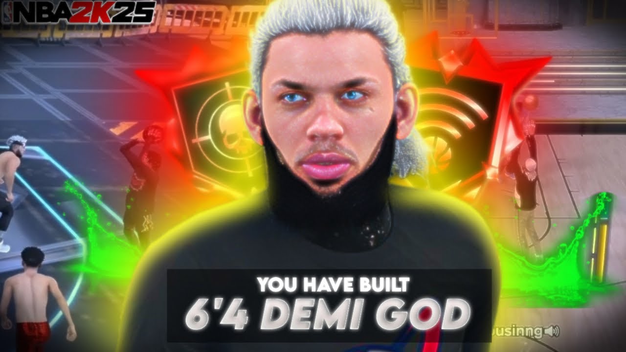 * NEW * 6’4 DEMI GOD BUILD is INSANE on NBA 2K25! BEST 6’4 POINT GUARD on NBA 2K25! - YouTube