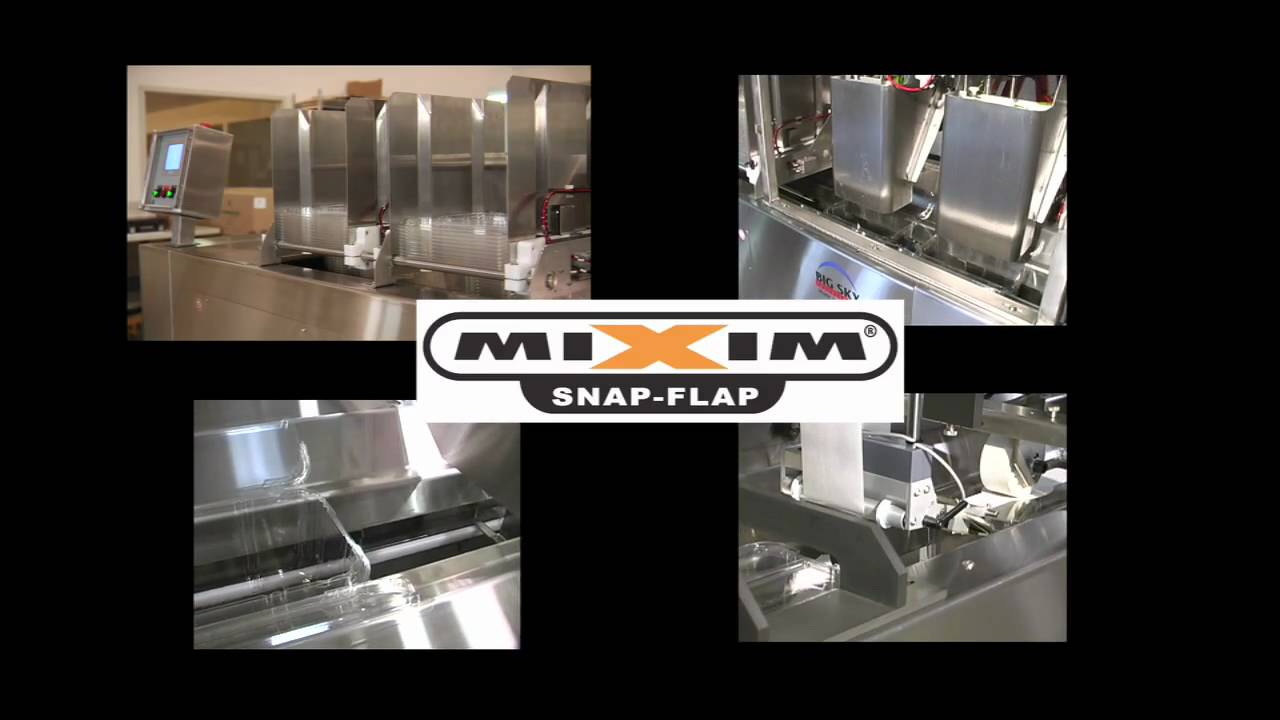 Snap-Flap Packing Line - YouTube