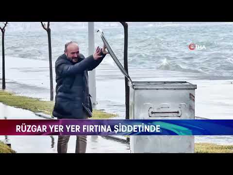METEROLOJİ’DEN SAĞANAK  VE FIRTINA UYARISI
