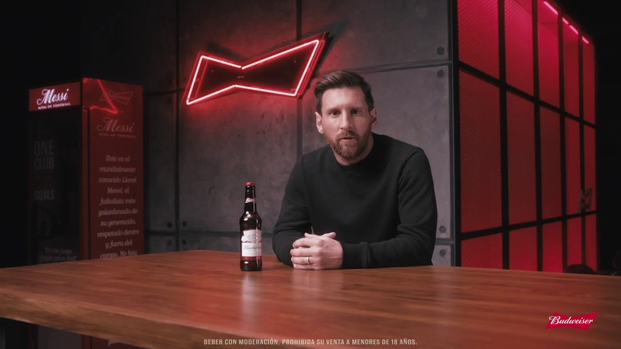 BE A KING: Lionel Messi – Budweiser celebra su gol record 644 - YouTube