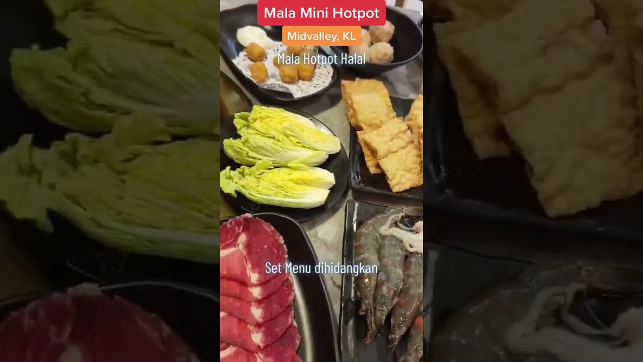 Mala Hotpot Halal di Mala Mini Hotpot, Midvalley, KL - YouTube