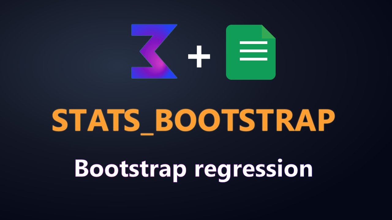 STATS_BOOTSTRAP function reference – bootstrap regression confidence ...