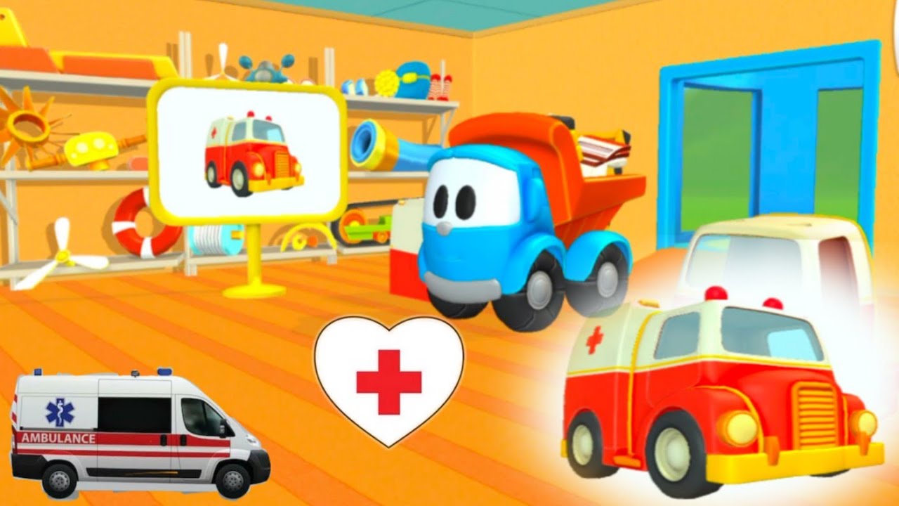 Brave Ambulance and Friends || Kid's vehicle video #kids #kidscartoon # ...