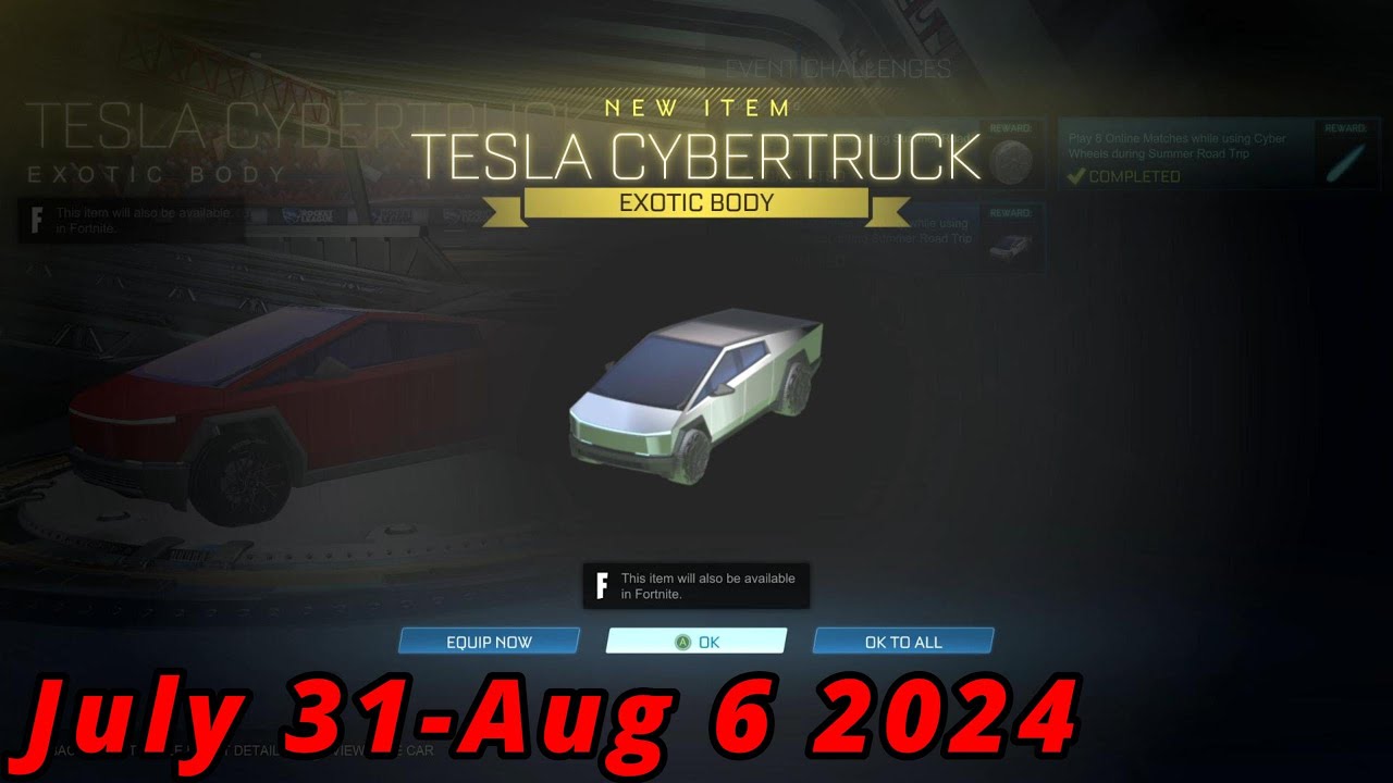 ROCKET LEAGUE - HOW TO GET THE CYBERTRUCK! - YouTube