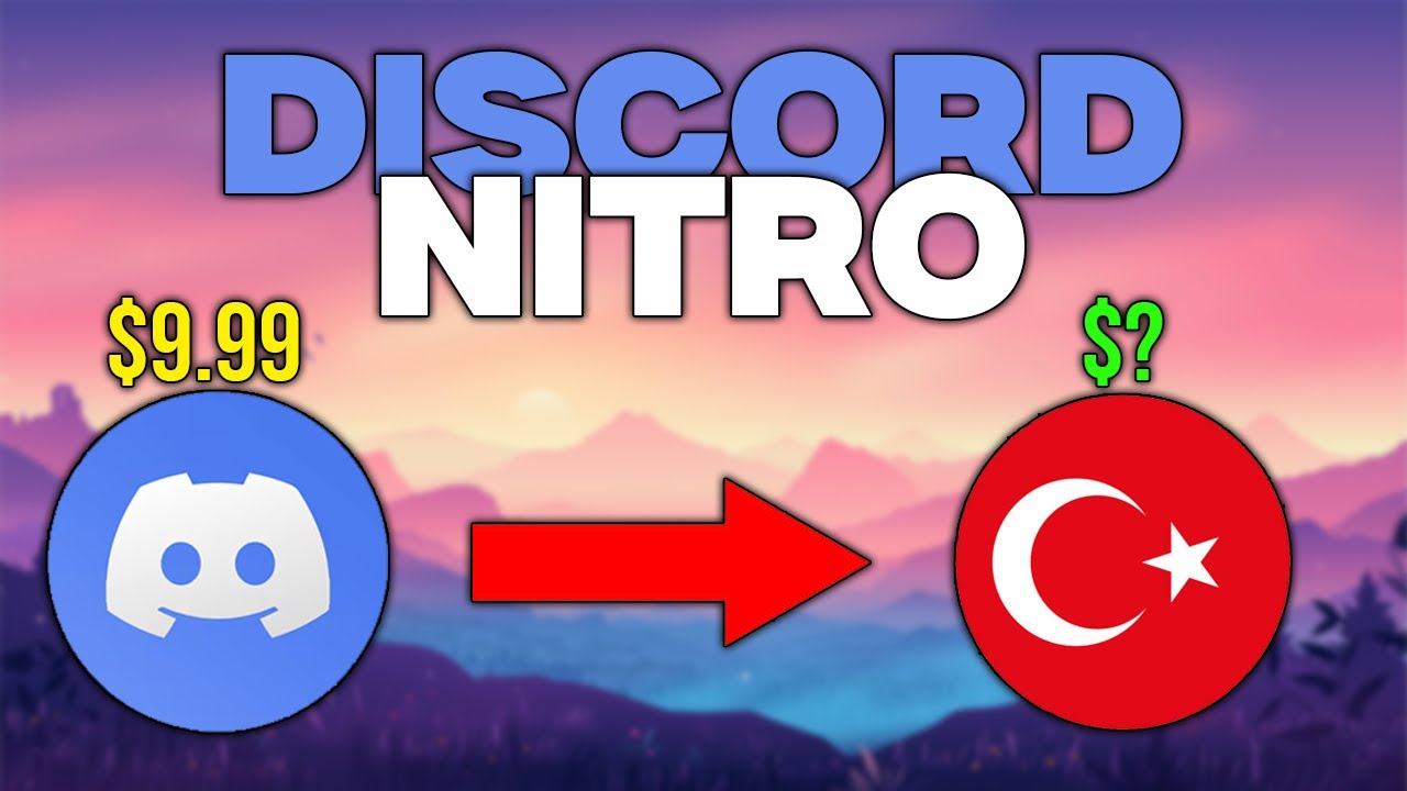 Cheap Discord Nitro | The Turkey Method Explained - YouTube
