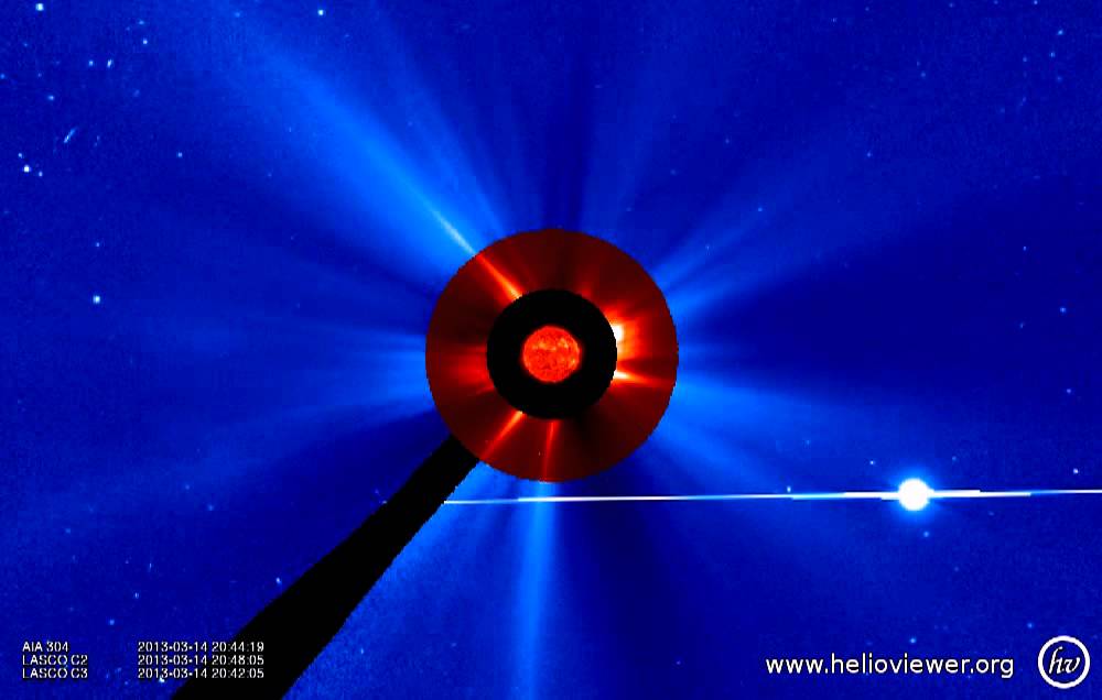 M1.2 Flare and a Full Halo: Earthbound... - YouTube