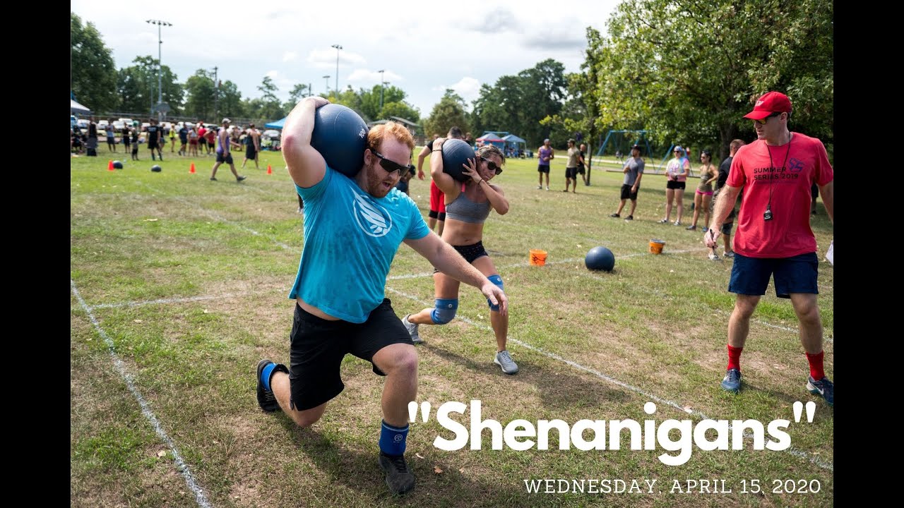 "Shenanigans" - At Home Workout - Wednesday, April 15, 2020 - YouTube