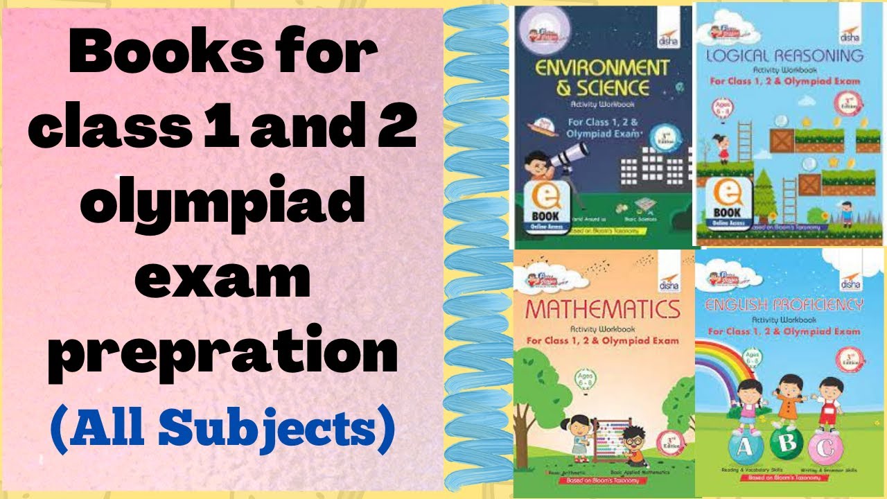 Books for class 1and class 2 Olympiad exam preparation| Honest Review ...
