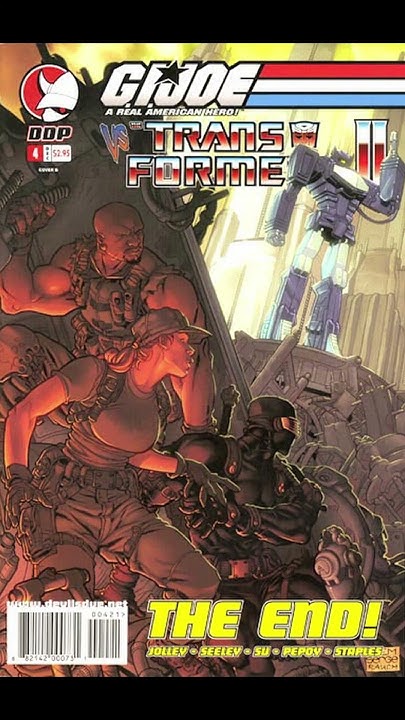 Worst to Best G I Joe vs The Transformers 2 #4 (2004) DDP Variant Covers - YouTube