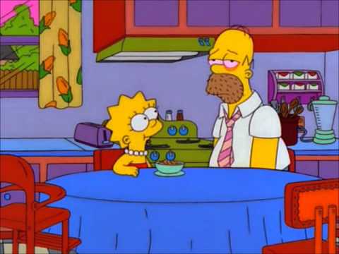 Homer really hungover, The Simpsons - YouTube