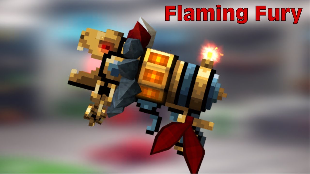 Pixel Gun 3D Flaming Fury Gameplay #pg3d - YouTube