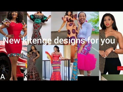 Trendy kitenge fashion designs in Africa 🥰💃Amakanzu, amajipo, amaribaya ...