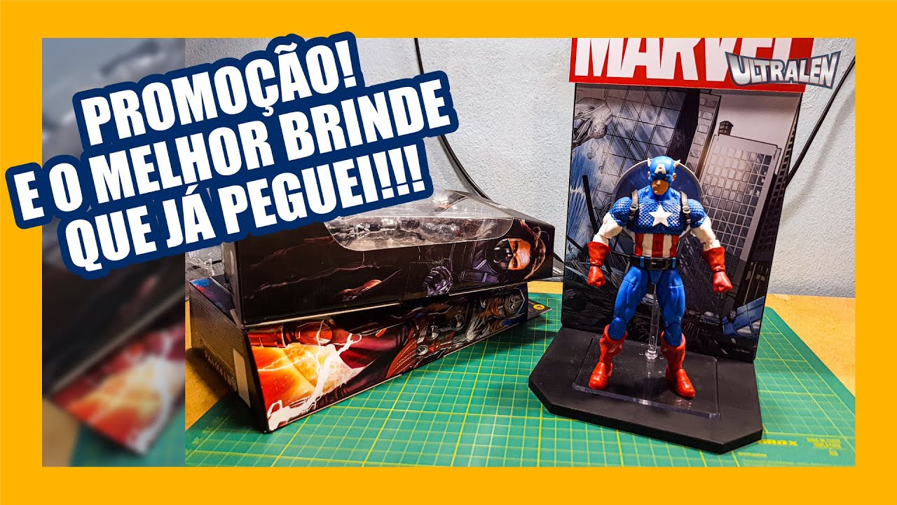 ISSO É BRINDE?!?! PROMOÇÃO Marvel Legends na loja RI HAPPY - YouTube