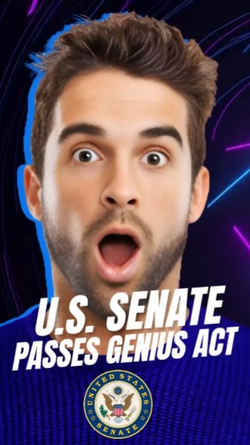 🇺🇸U.S. Senate’s GENIUS Act Passes⚖️ - YouTube