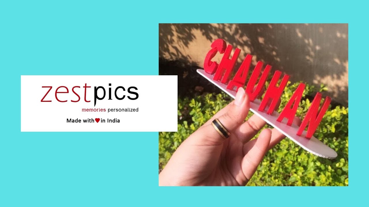 Flip Name | 3D Gifts | Zestpics - YouTube