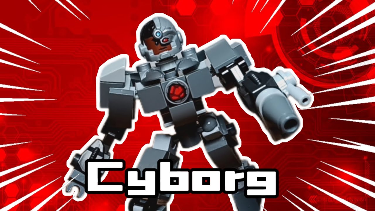 Lego Cyborg custom #lego #cyborg #dccomics #dc #dcuniverse - YouTube