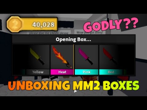40,000 Coins Unboxing - Roblox MM2 - YouTube
