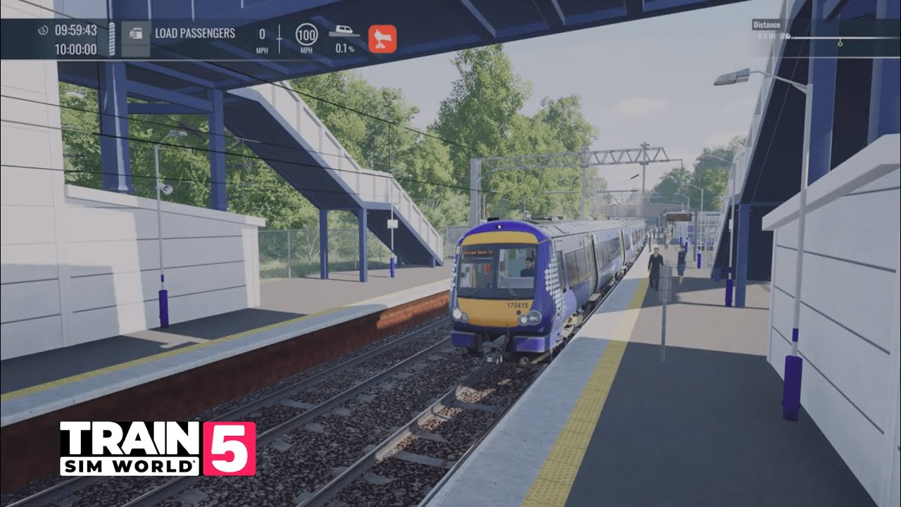 Train Sim World 5- ScotRail Class 170 on new Sprinter Timetable - Croy ...