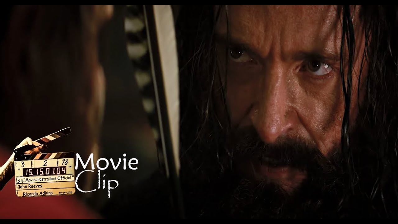 Wolverine vs Bear Hunters - Bar Scene | The Wolverine (2013) | Hugh ...