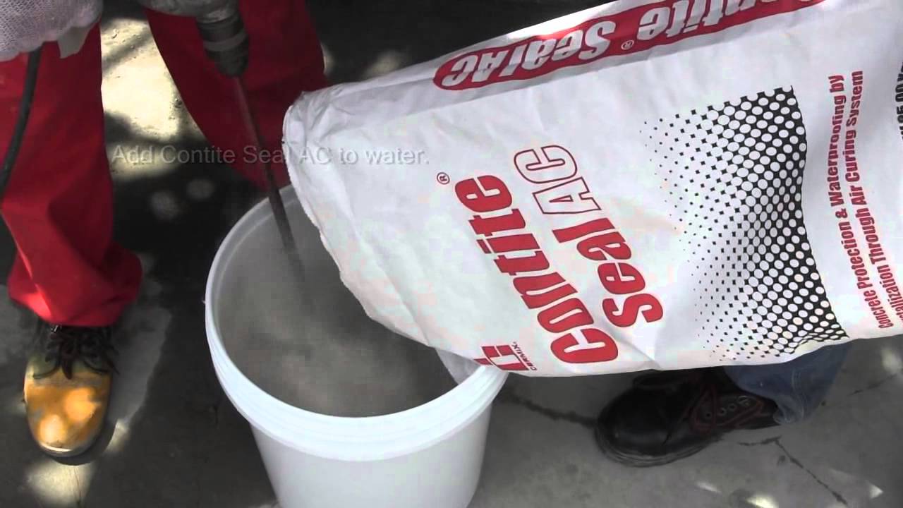 Contite Seal AC (Slurry Application) - YouTube