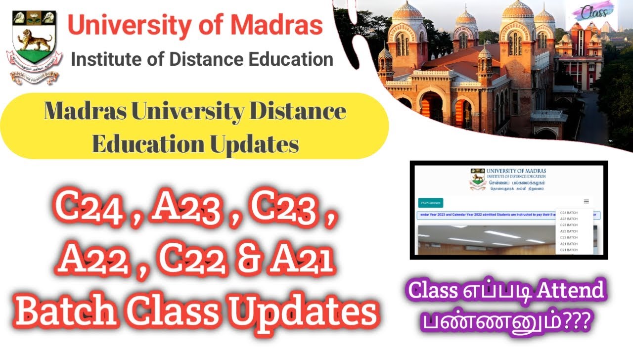 Class Updates for All Batch Students | C24,A23,C23,A22,C22,A21 & C21 ...