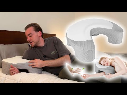 EUHAMS Side Sleeper Pillow Review – Ergonomic Arm Hole Pillow for Shoulder Pain
