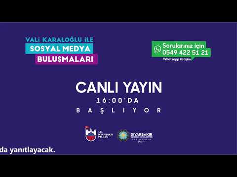 Vali Münir Karaloğlu ile Sosyal Medya Buluşmaları \