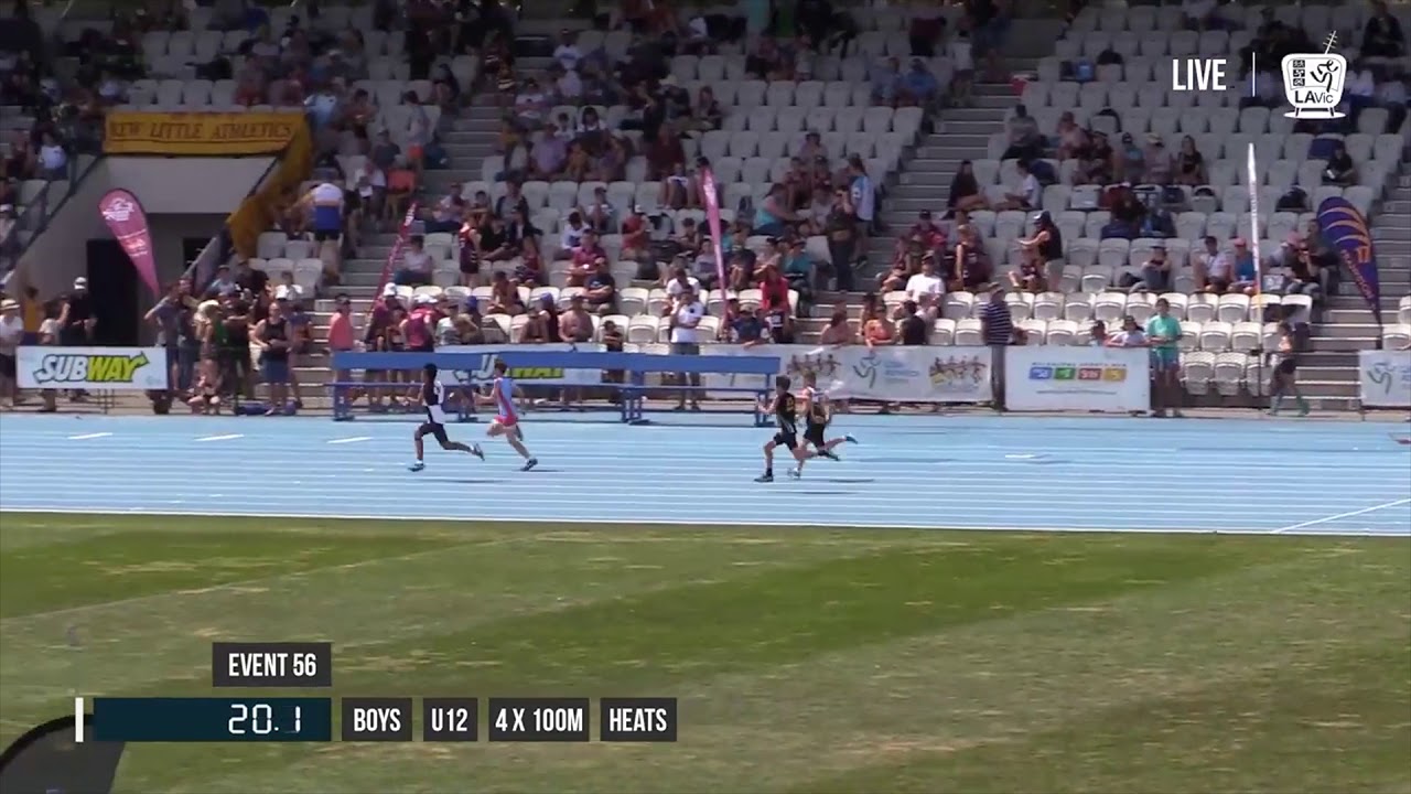 BOYS U12 4X100M HEAT 2 - 2017 SUBWAY STATE RELAY CHAMPIONSHIPS ...
