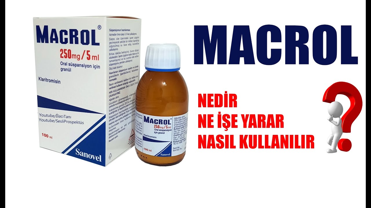 MACROL Süspansiyon Nedir, Niçin Kullanılır, Nasıl Kullanılır, Yan ...
