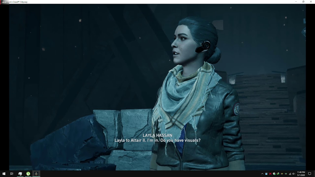 Assassin Creed Odyssey Layla Hassan visits Atlantis - YouTube