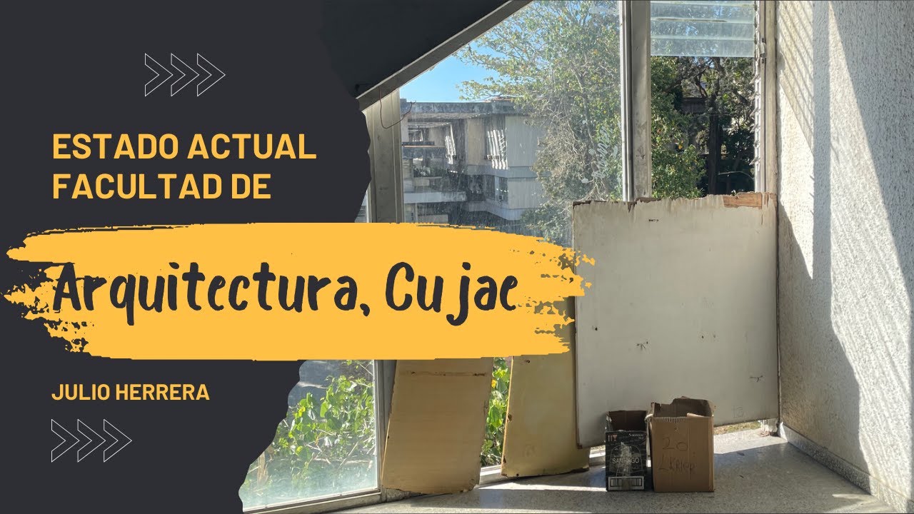 Estado actual de la Facultad de Arquitectura de la Cujae, #La Habana, # ...