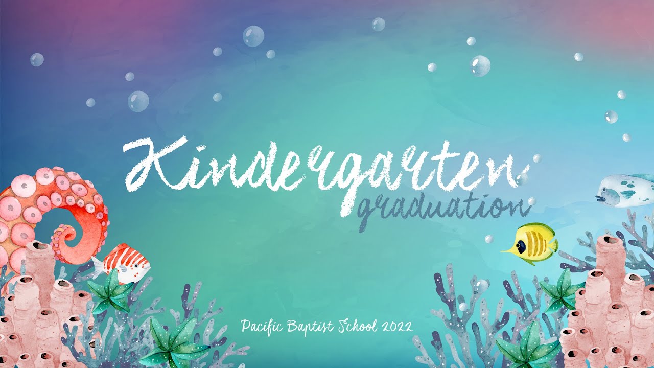 2022 Kindergarten Graduation - YouTube