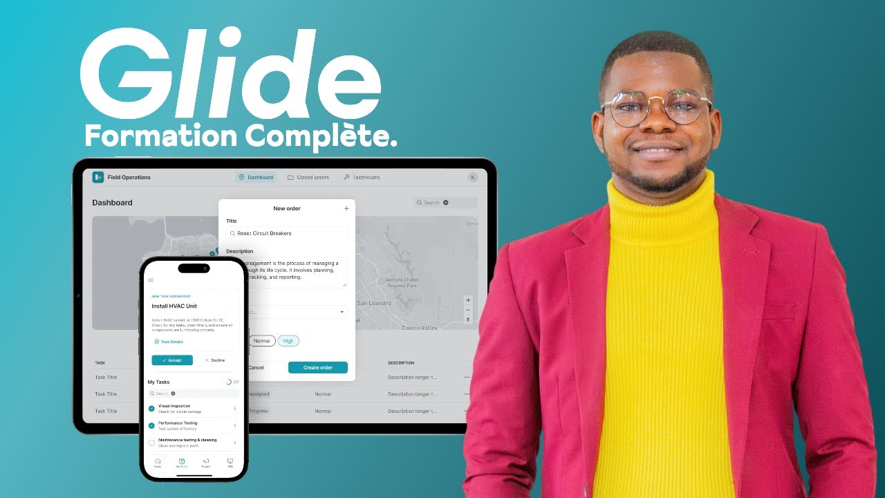 UDEMY - Formation Complète Glide : Créer des applications web et mobile sans code - YouTube