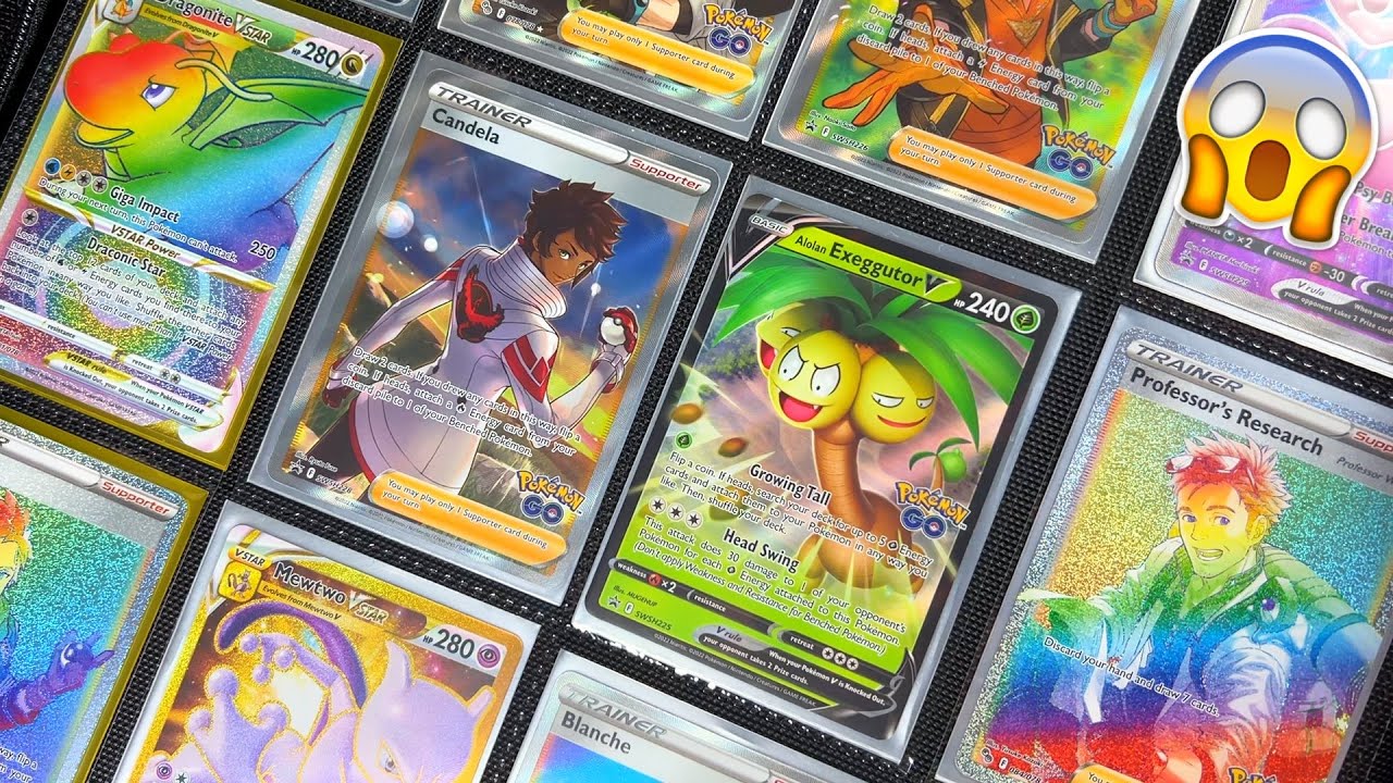 Did I Collect EVERY SINGLE ULTRA RARE POKEMON CARD FROM POKEMON GO ...