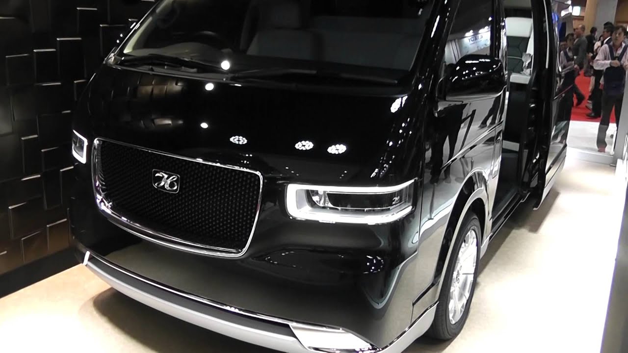Tokyo Motor Show 2015 TOYOTA HIACE CONCEPT - YouTube