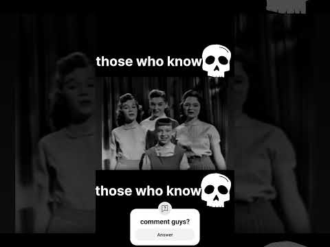 Those who know ☠️ lennon sisters #lennon #1900s #black and white