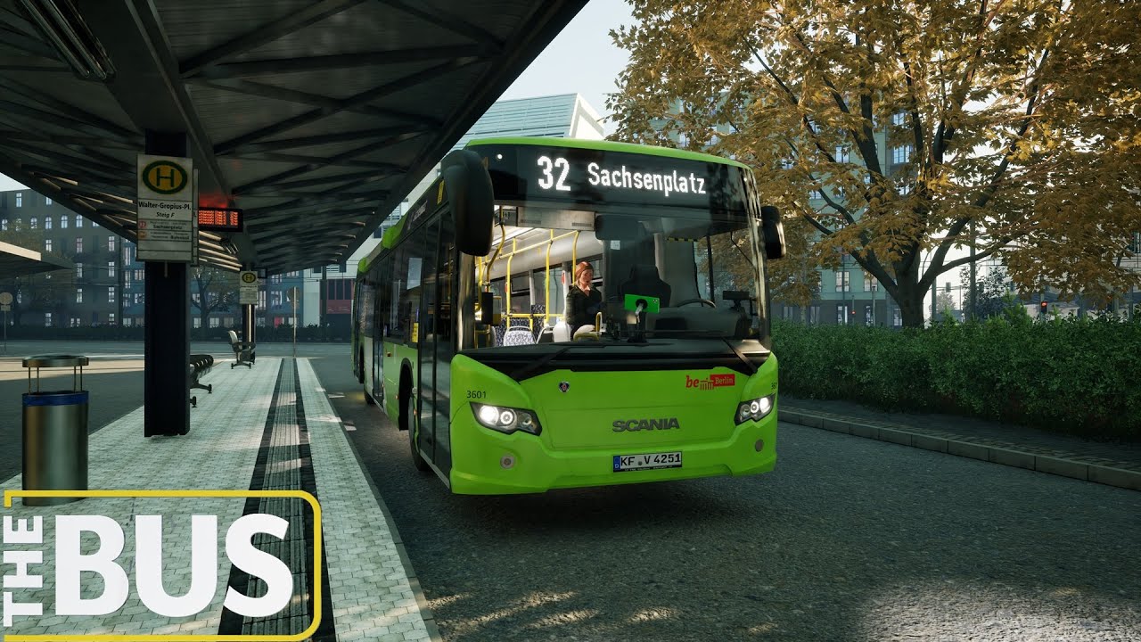 THE BUS | SCANIA CITYWIDE LF 12M 3D | Line 32 Tour 01 Gameplay ...
