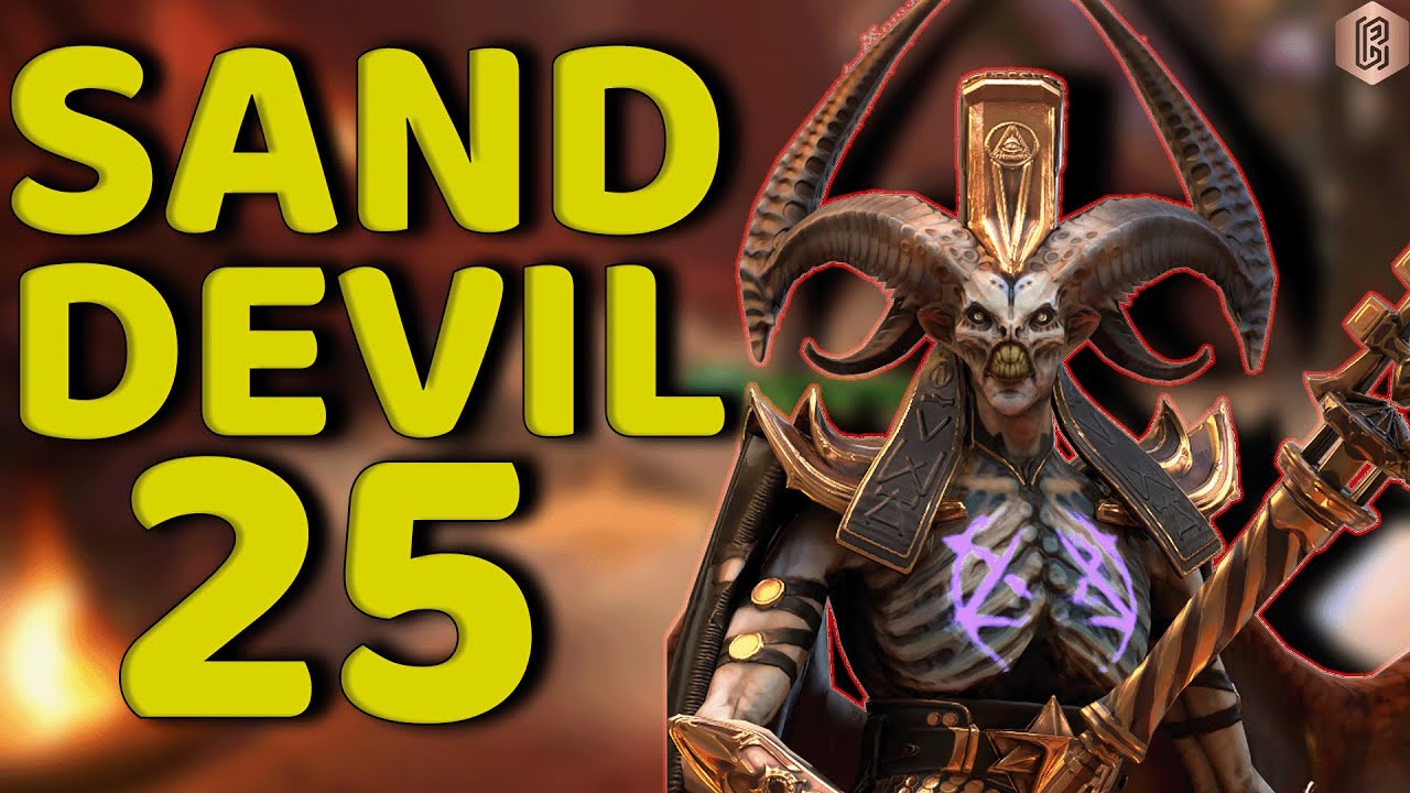 Sand Devil's Necropolis 25 made EASY with this Two Man Team | Raid ...