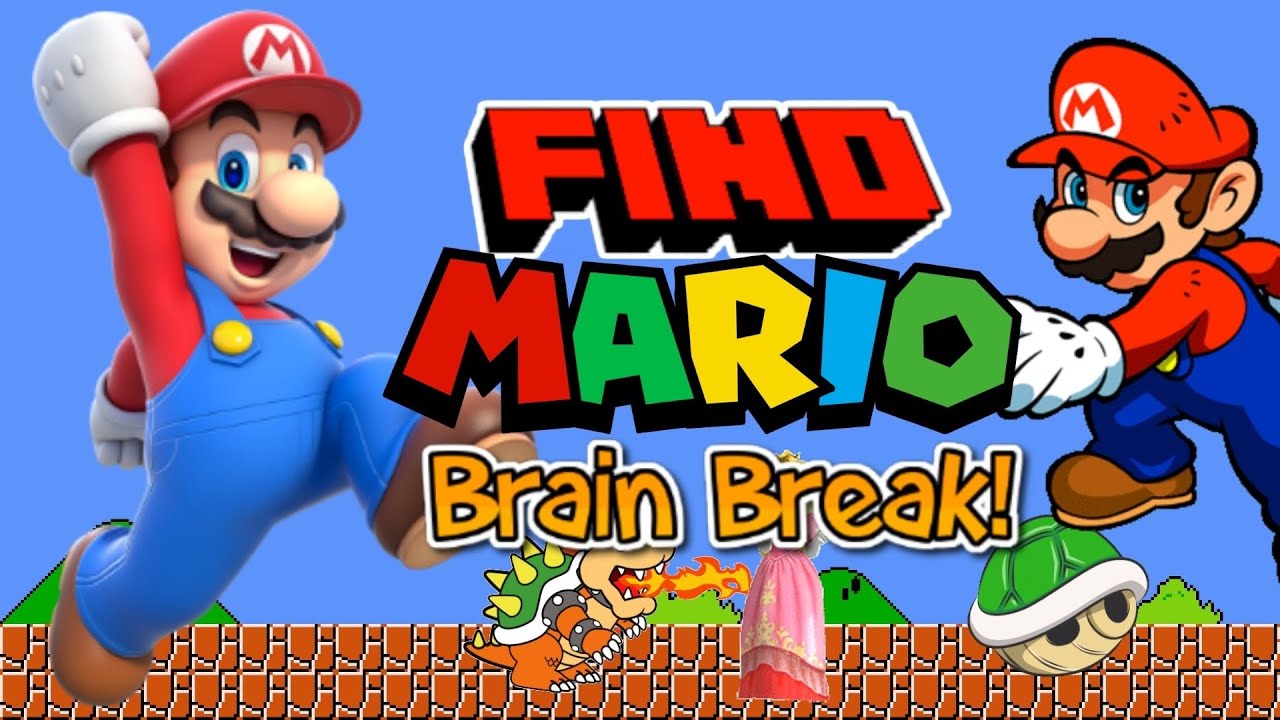 Fall Mario Run! | Autumn Mario Brain Break | Fall Danny Go Noodle - YouTube