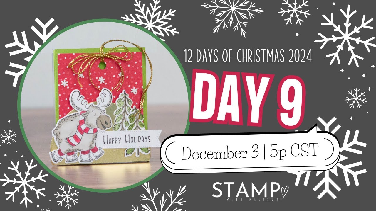 🎄 12 Days of Christmas Craft Along - Day 9 🎄 - YouTube