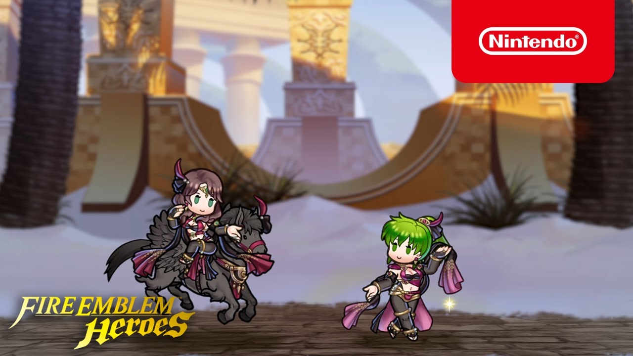 Fire Emblem Heroes - Harmonized Heroes, Dorothea and Lene - YouTube