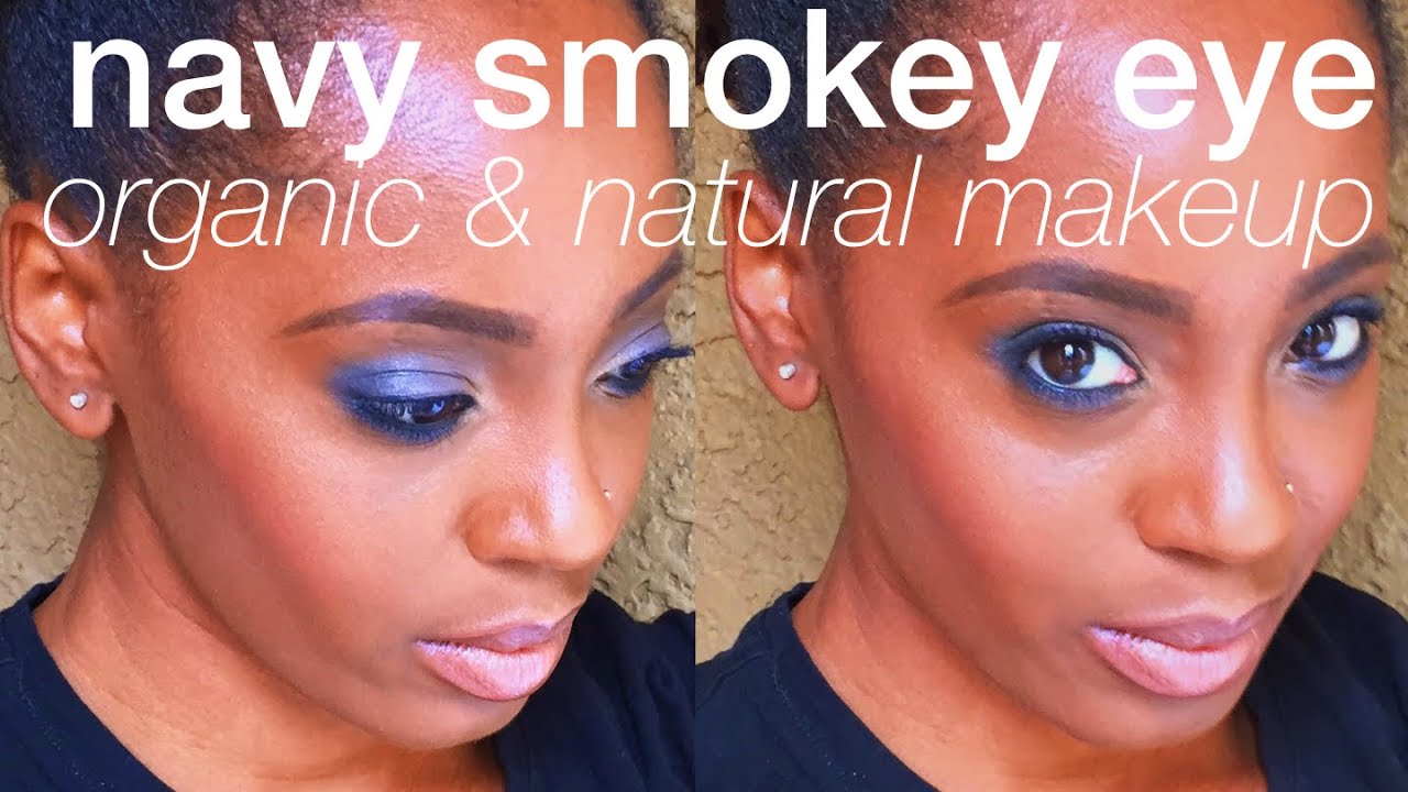 Navy Blue Smokey Eye Tutorial Askproy Youtube