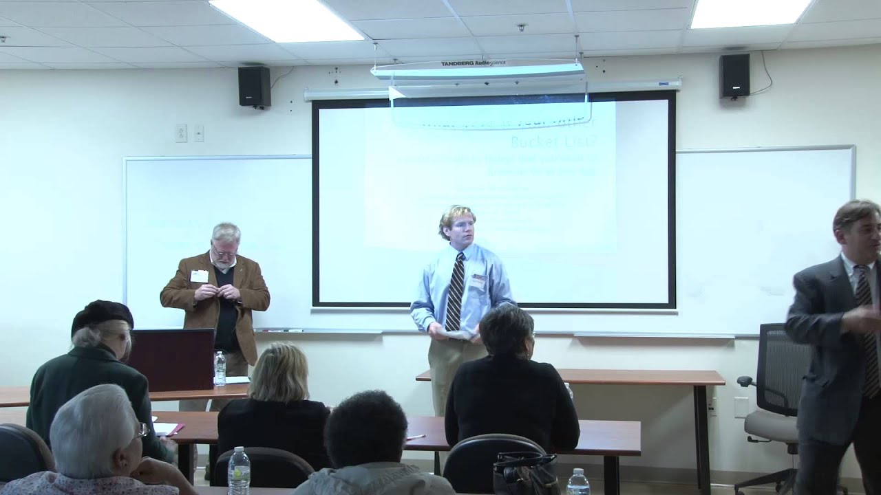 The Other Bucket List, with Jim Shulman, Dr. Joe Florence, and Anna Lea ...