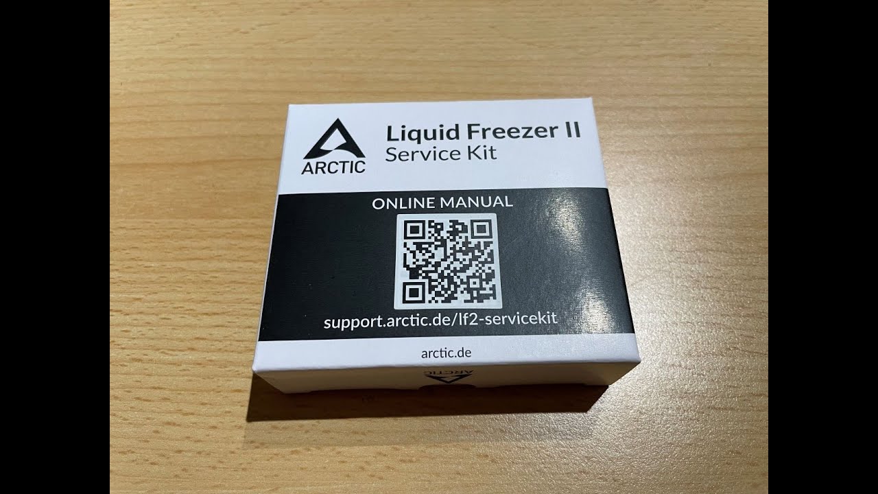 ARCTIC Liquid Freezer II Service Kit - Unboxing & Montage - YouTube