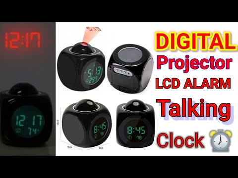 Digital Projector Clock/Digital Alarm Clock Digital Watch LCD Watch
