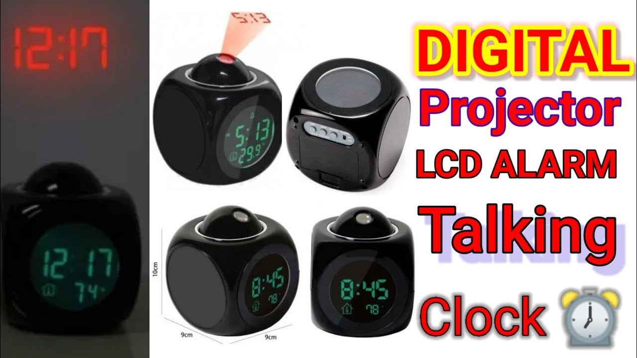 Digital Projector Clock/Digital Alarm Clock Digital Watch LCD Watch ...