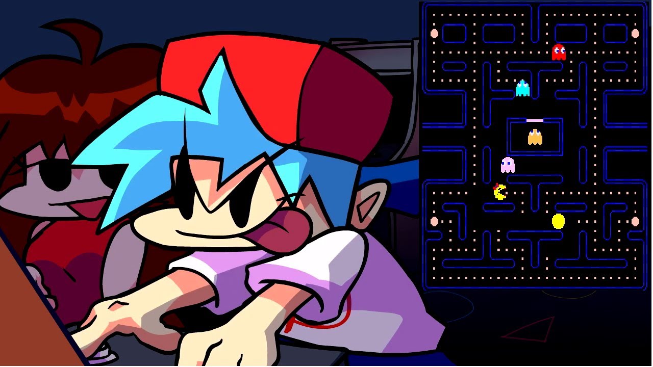 FNF vs Pac-Man (UPDATE 2!!) - YouTube