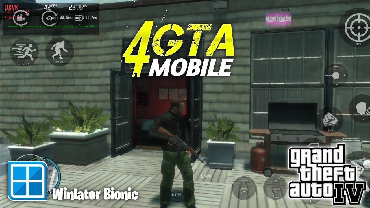 🔥GTA 4 MOBILE - GTA 4 Camera Glitch - Graphics Glitch Fixed 🔷 Gameplay ...