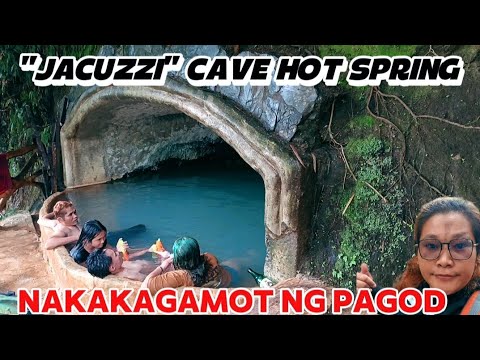 JAKOUSI SA CAVE SUPER HOT. SPRING SA GILID NG BUNDOK NG SURIGAO DEL ...
